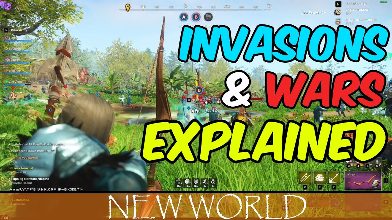 Wars & invasions EXPLAINED | New World - YouTube