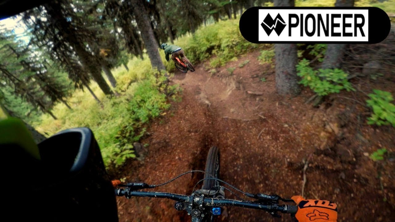 BC Cup Downhill Course! Kicking Horse Bike Park - Pioneer - YouTube