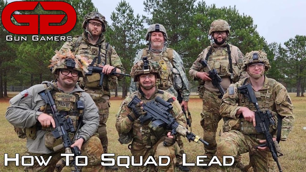Being A Good Airsoft Squad Leader | Know Your Role - YouTube