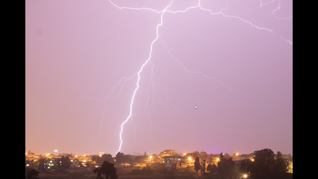Crazy Thunderstorm | Close Lightnings & Loud Thunders - YouTube