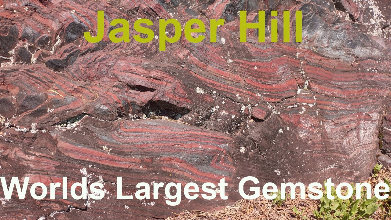 Jasperlite Hill The Worlds Largest Gemstone - YouTube