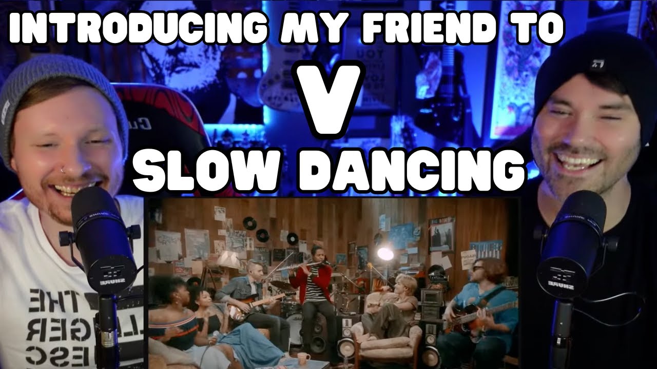Introducing My Friend to - 뷔(V) 'Slow Dancing' Band Session - YouTube