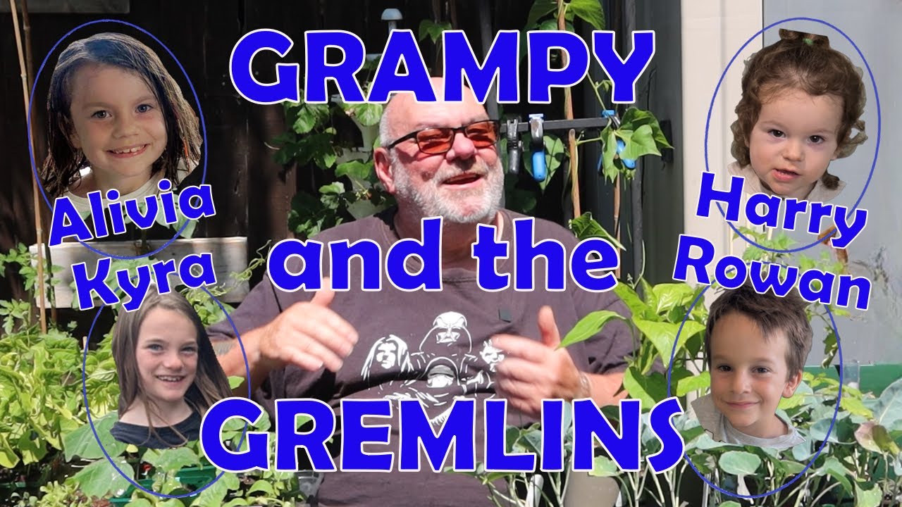 The Gremlins Help Out in the Garden – A Day with Grampy - YouTube