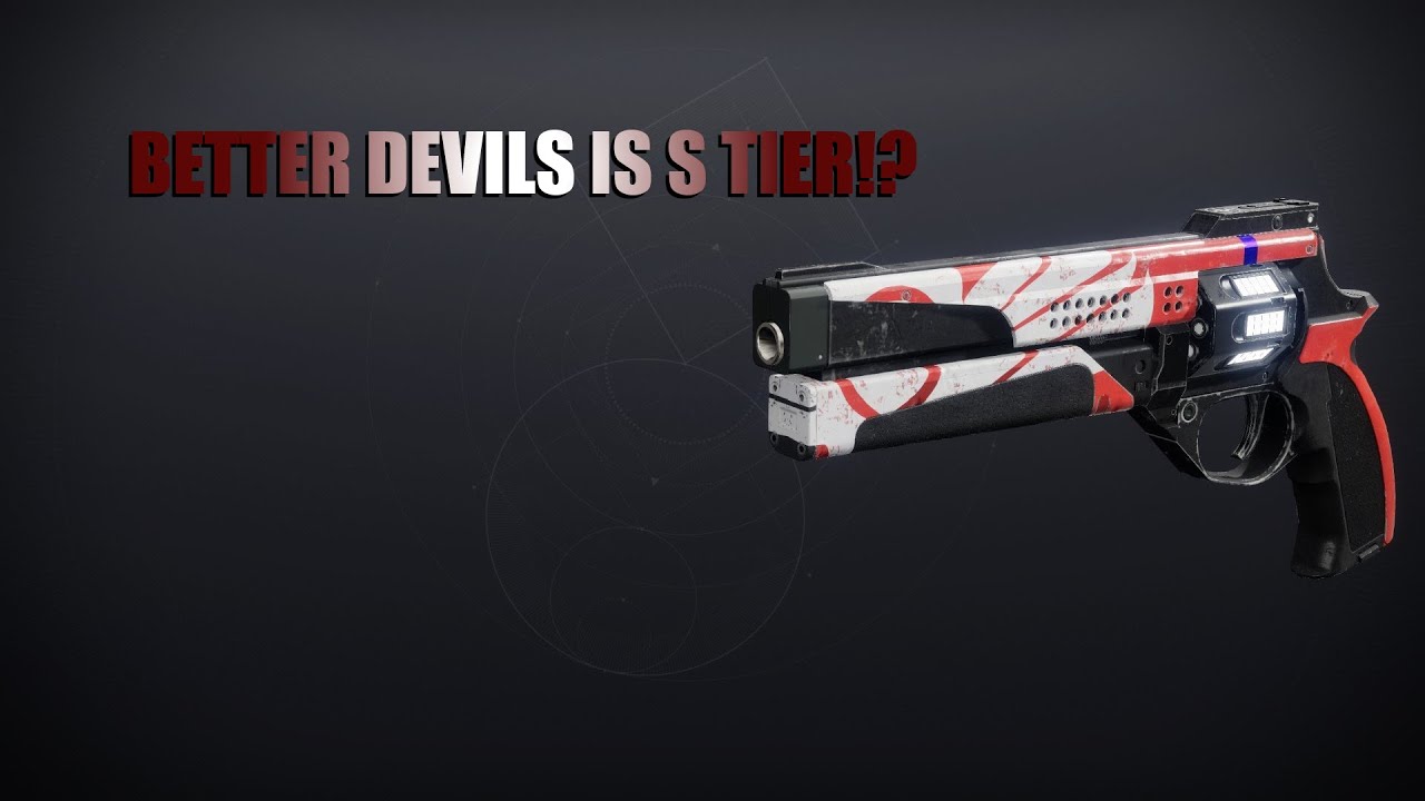 ENHANCED GOD ROLL BETTER DEVILS IS SO GOOD - YouTube