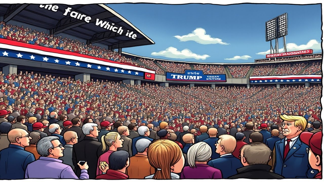 My Experience Outside Trump's GA Rally Tonight - YouTube