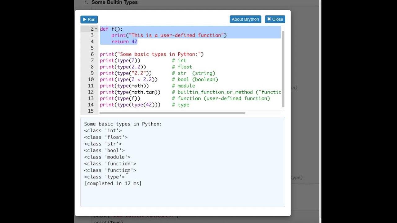 15 112 f15 data and exprs part1 some builtin types v1 - YouTube
