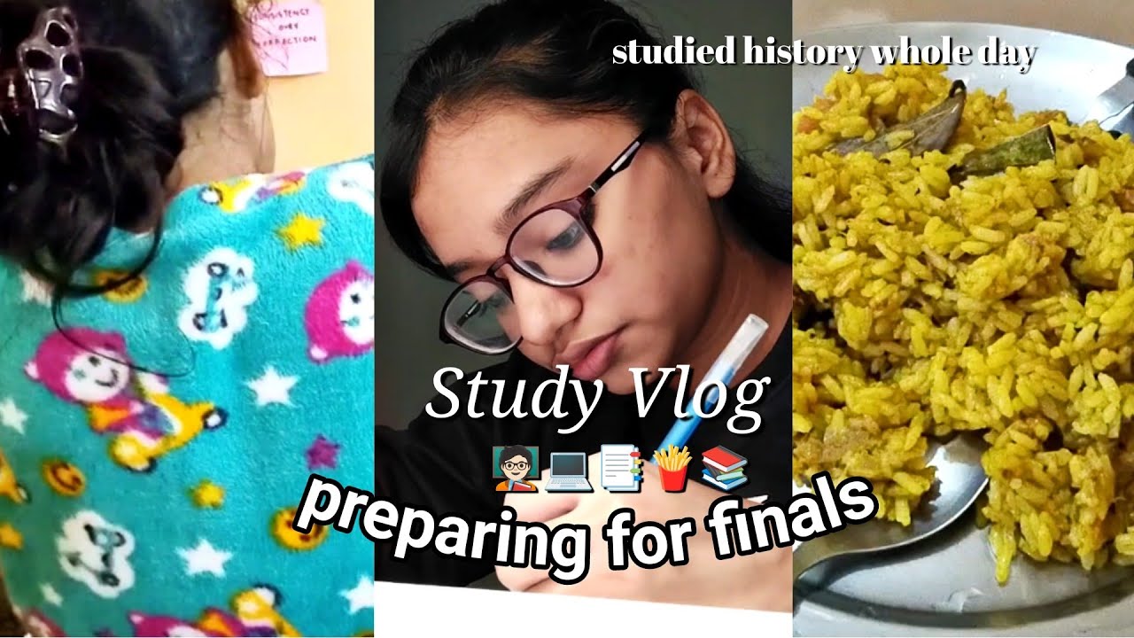 🧑🏻‍🏫VLOG:-preparing for finals|tried Audicate app| studied history whole day| Study Vlog|Aditi ...