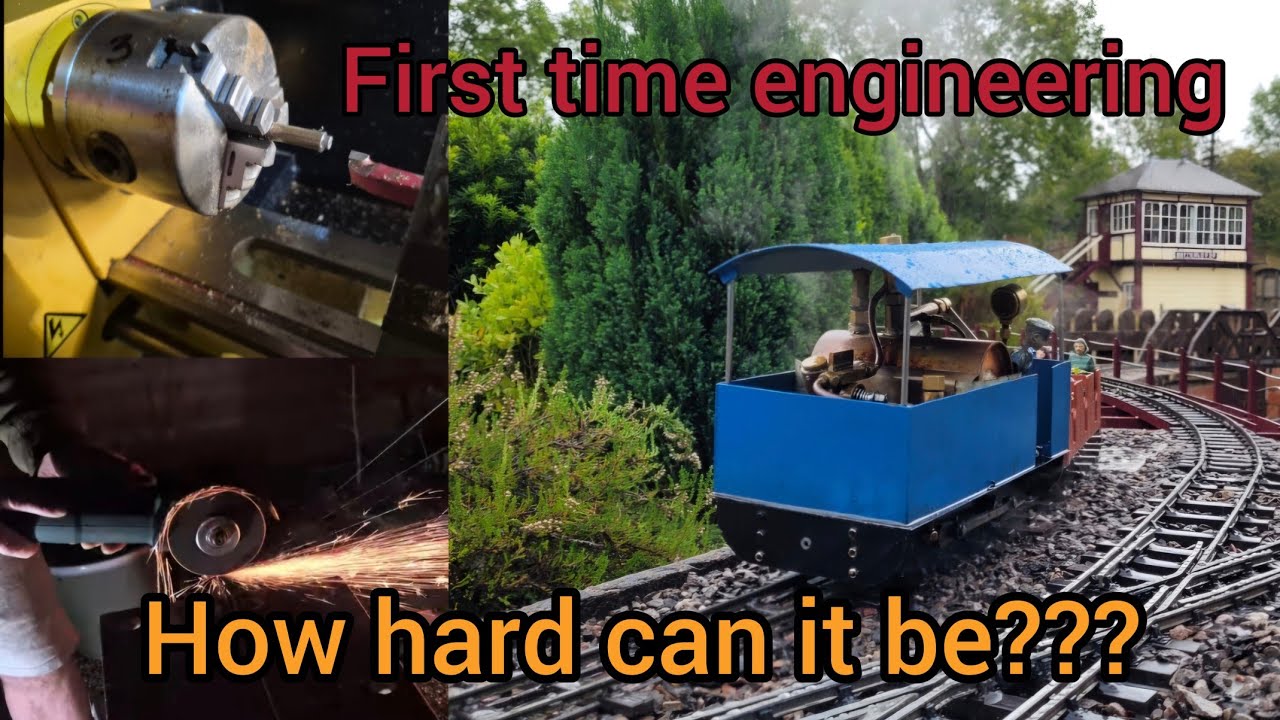 Attempting to build a steam locomotive with no engineering experience ...