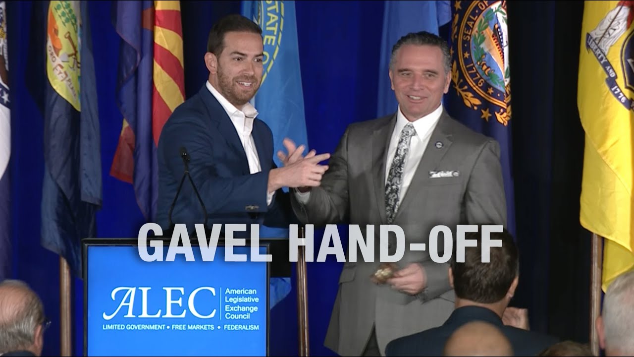 New National Chairman Kansas State Senator Ty Masterson gets Gavel ...