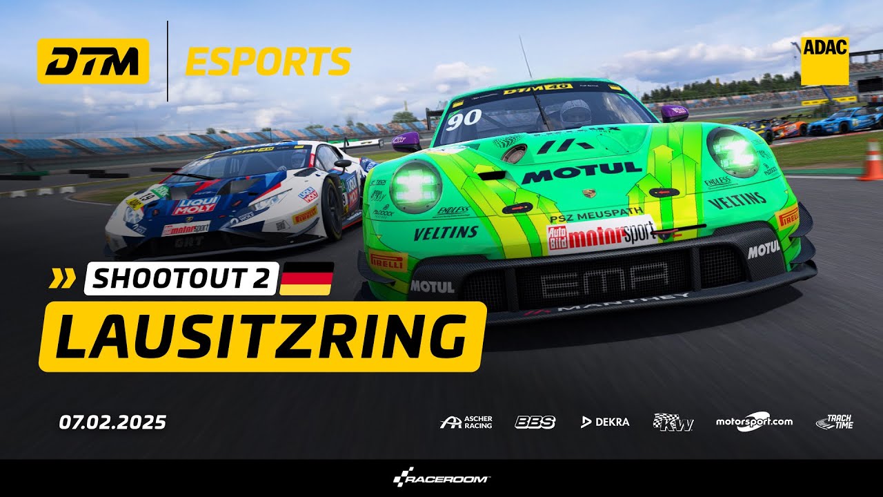 Noob among Pros | DTM Esports 2025 Shootout | Lausitzring - YouTube