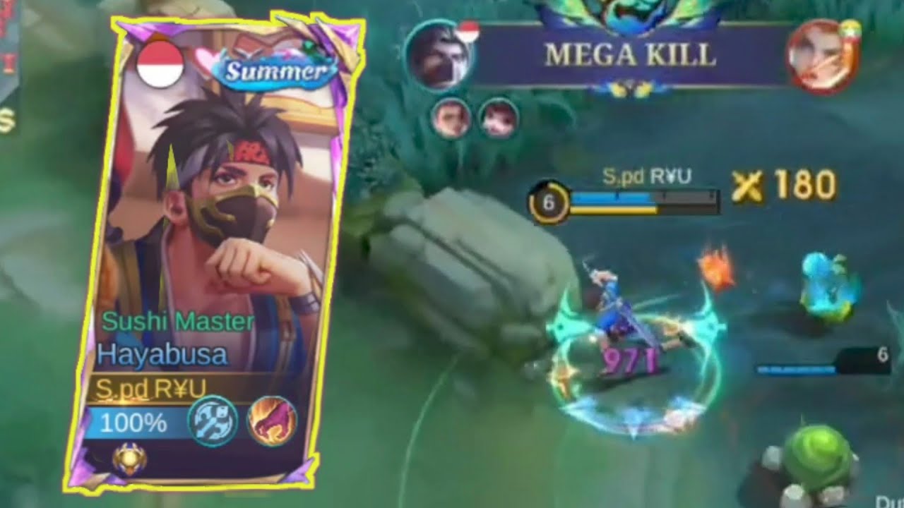 KOMPILASI HAYABUSA GAMEPLAY TERBARU FULLMATCH #mobilelegends #hayabusagameplay - YouTube