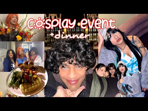COSPLAY EVENT + DINNER vlog | ruru thakur - YouTube