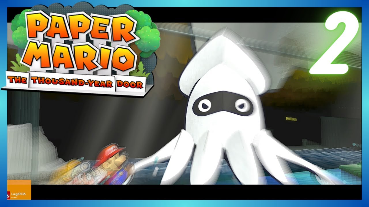 2. Blooper Boss Battle - Paper Mario: The Thousand Year Door First ...