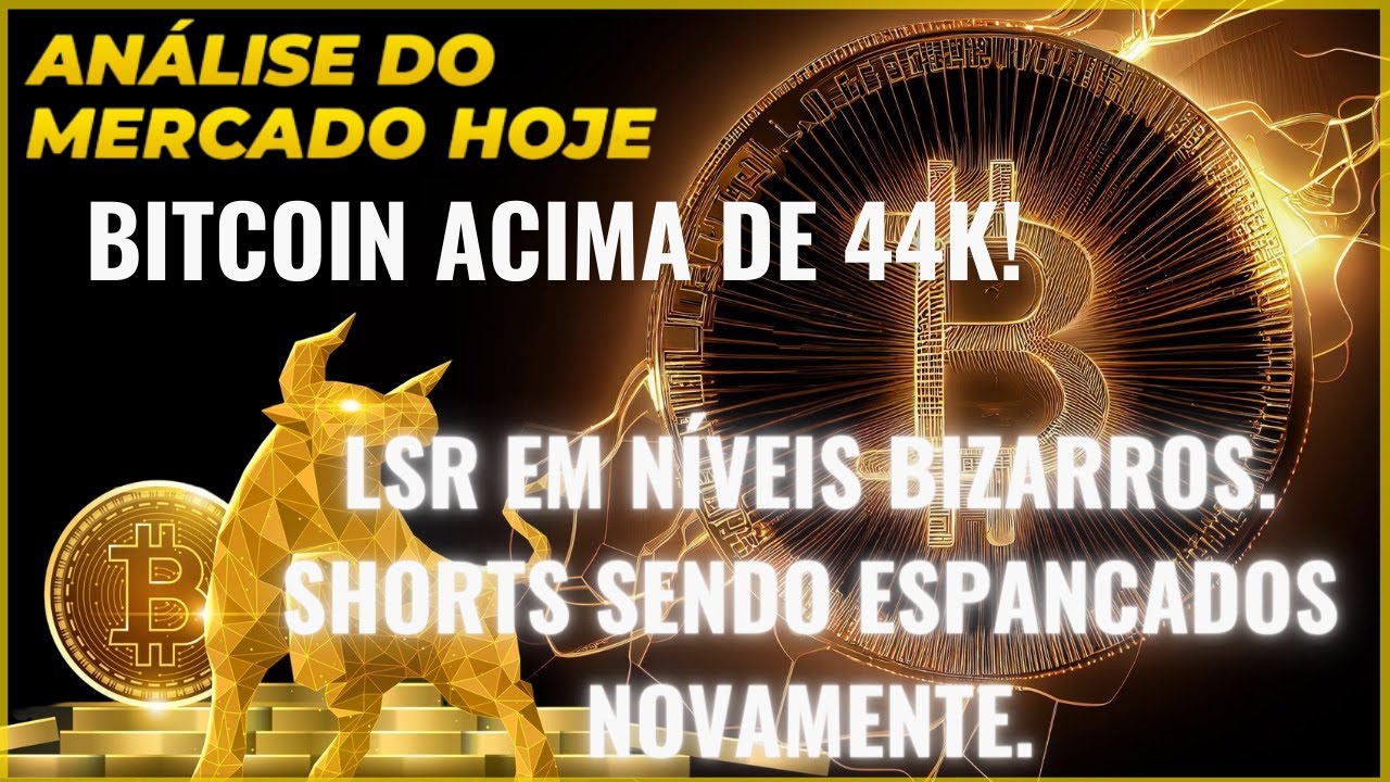 🔴 AOVIVO -🐬 BITCOIN AOVIVO - BITCOIN EM 42K! LSR CONTINUA EXTREMAMENTE ...