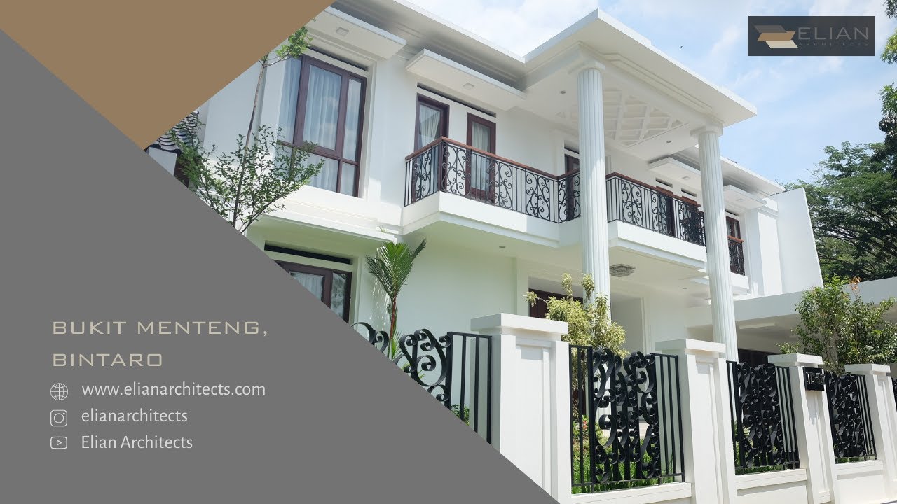 CLASSIC HOME — D7 BUKIT MENTENG, BINTARO - YouTube