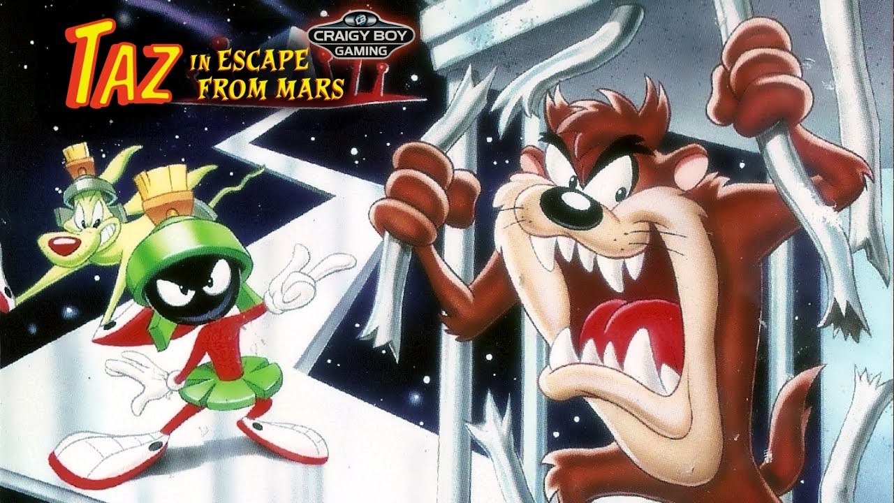 Taz In Escape From Mars - From Space Prisoner to Planet-Wrecking ...