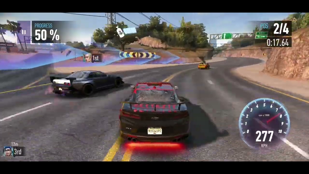 NFS No Limits, Demon, Chevy Camaro ZL1, Day 2 - YouTube