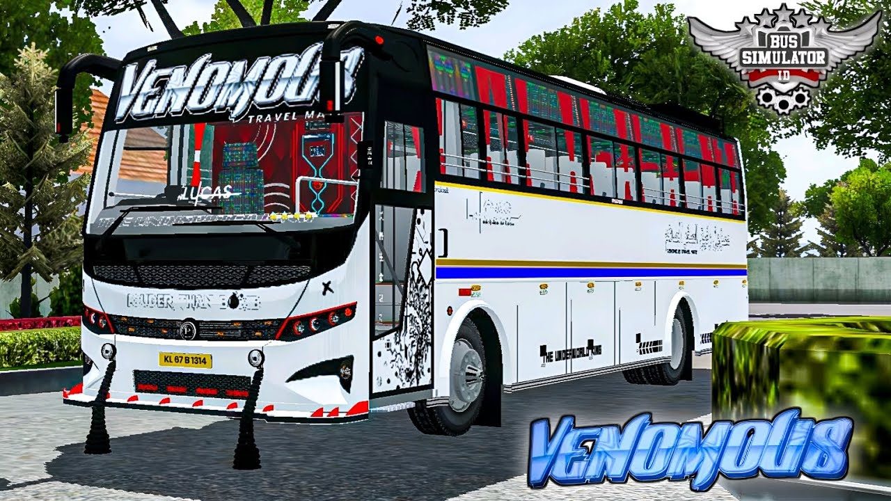 BMR VEGA [ VENOMOUS ] BUS MOD ꜰᴏʀ BUS SIMULATOR INDONESIA - YouTube