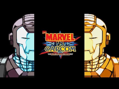 Marvel vs Capcom | Duo Team Attack | War Machine & Gold War Machine ...