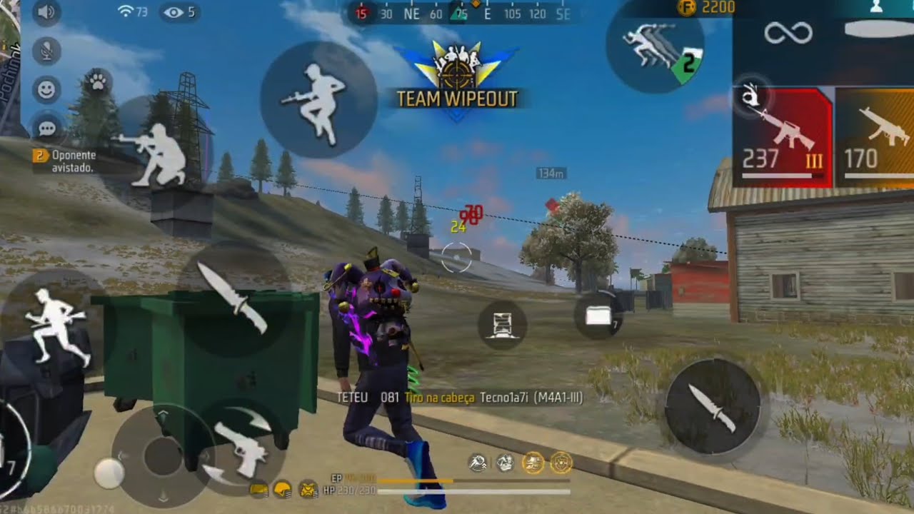 1 DIA NO POCO F5 FREE FIRE 120HZ - YouTube