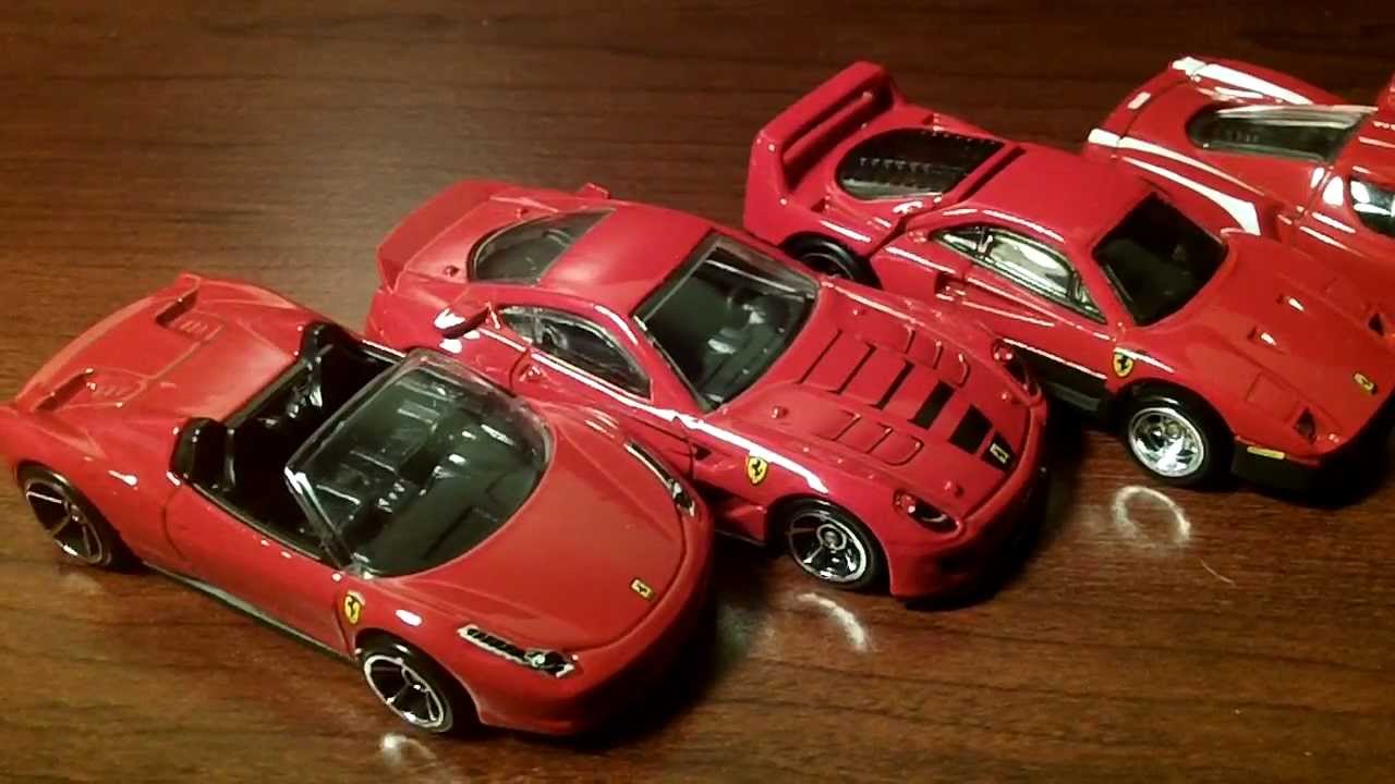 Hot Wheels Ferrari Customs - YouTube