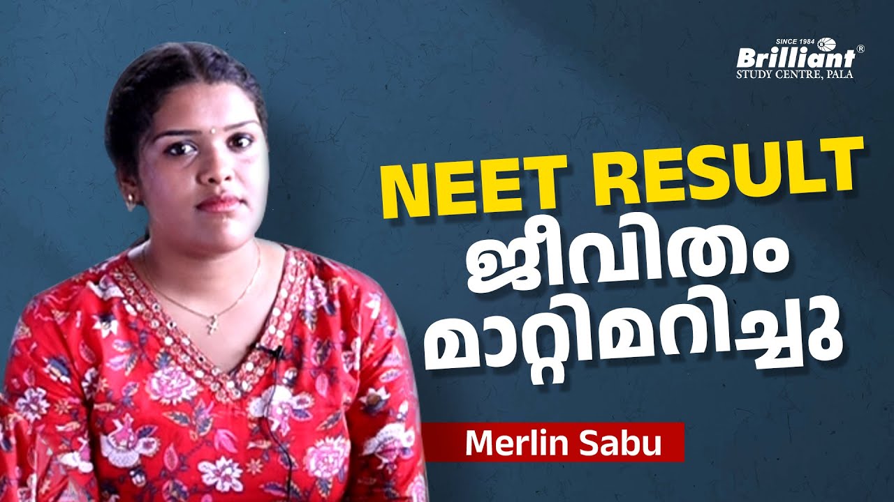 NEET Result: The Turning Point in My Life | Merlin Sabu - YouTube