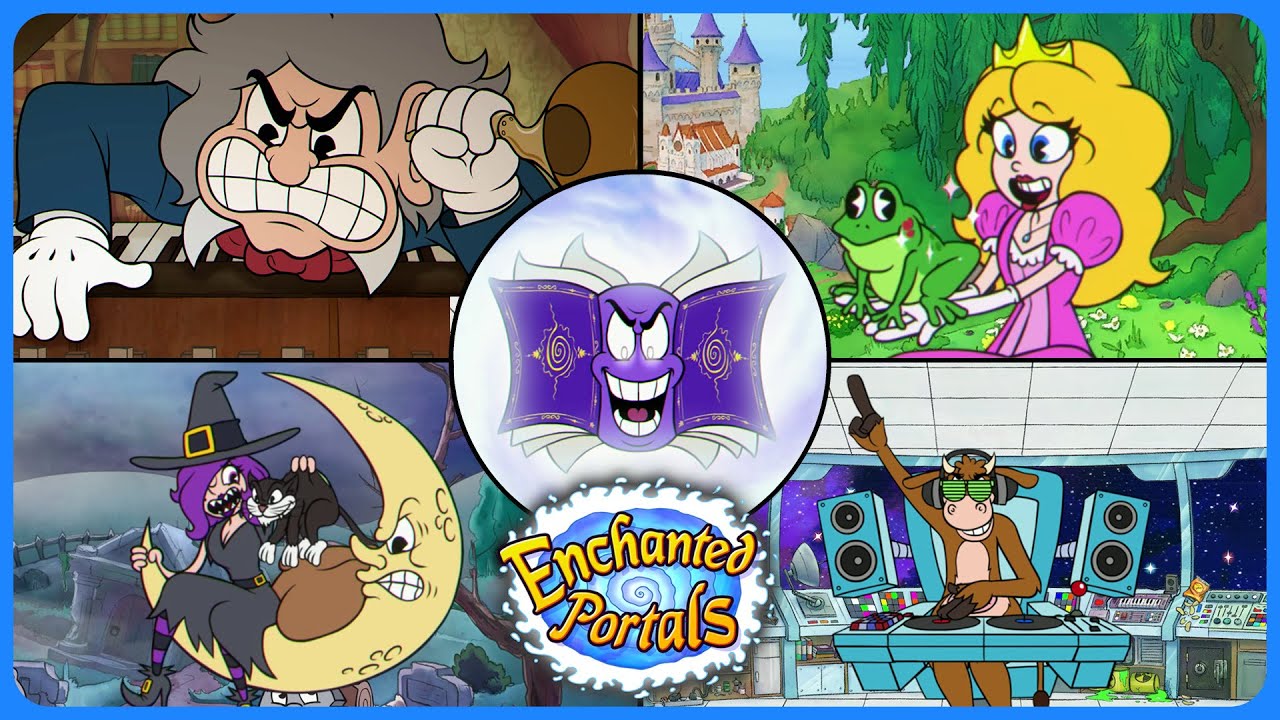 Enchanted Portals - All Bosses and Ending - YouTube