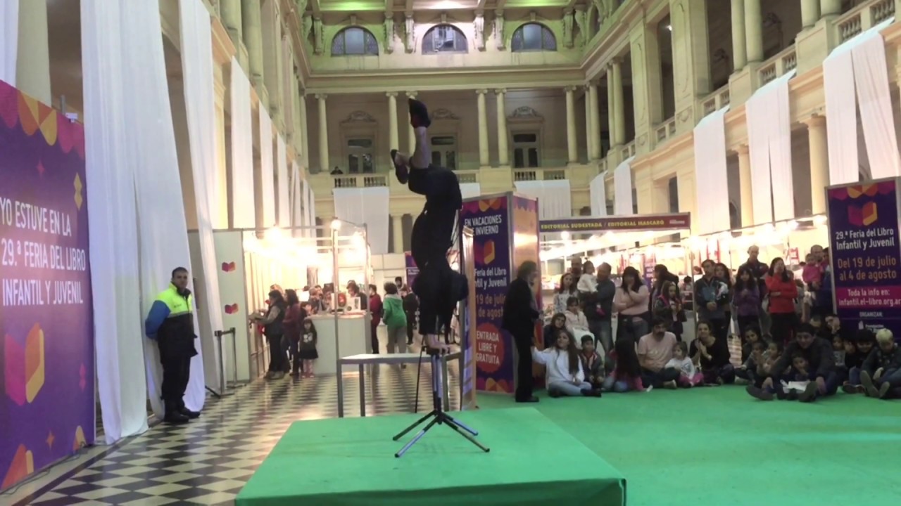Handstand - circus act - YouTube