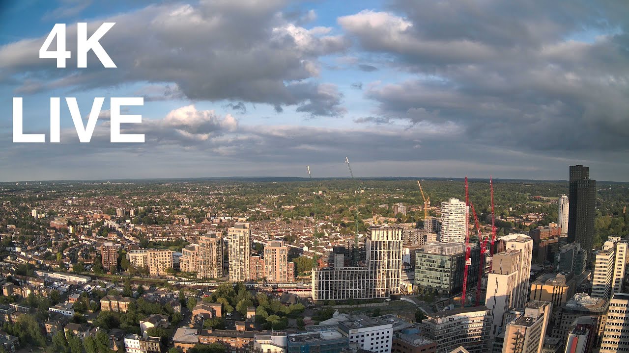 London Live - Croydon, South London, UK - LiveCam Ultra HD 4K ...