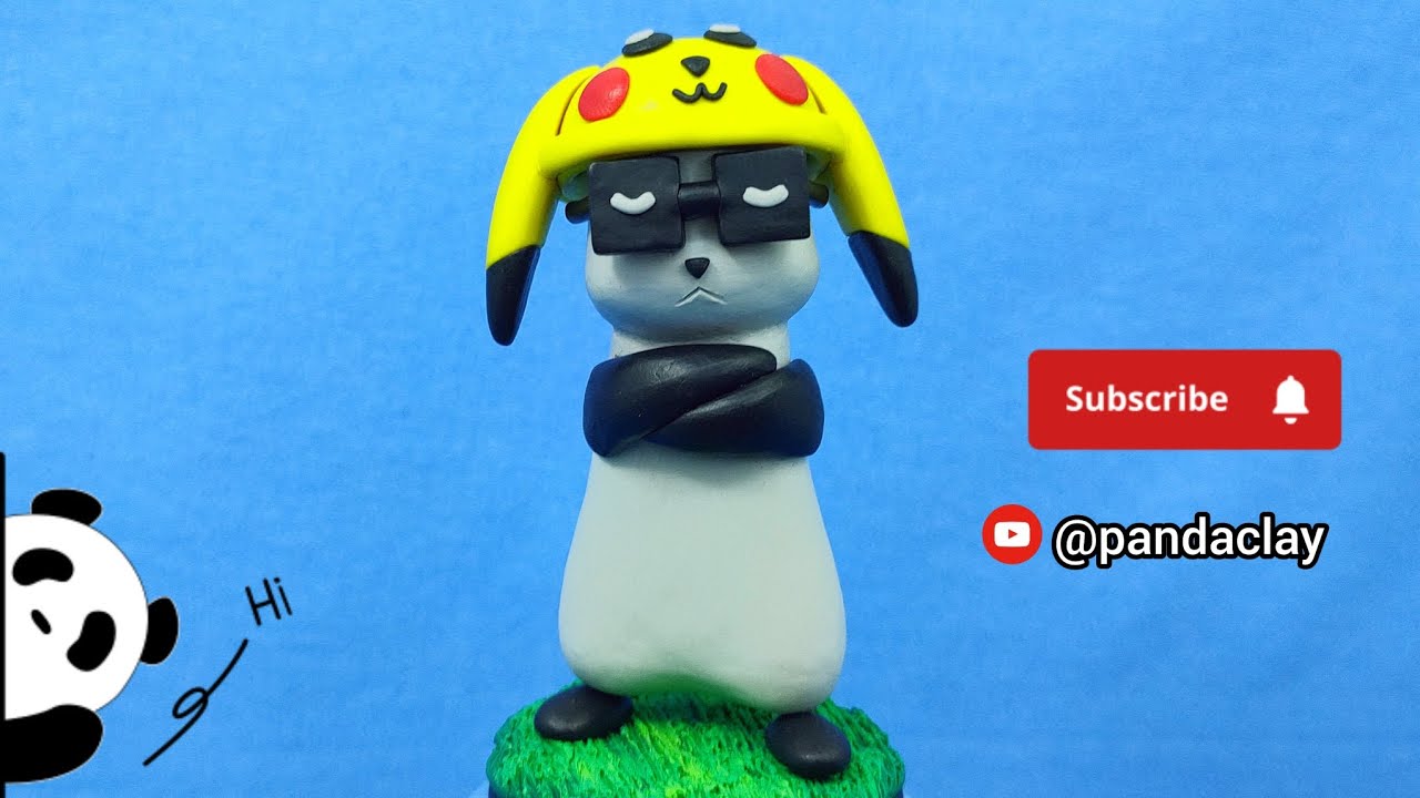 Cómo hacer un panda con gorro de Pikachu. - YouTube