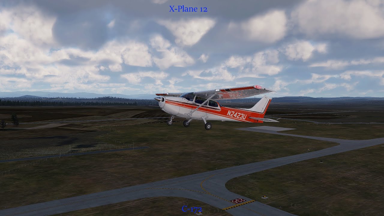 Live X-Plane 12 C-172 Hopping around VA starting from KSHD - YouTube