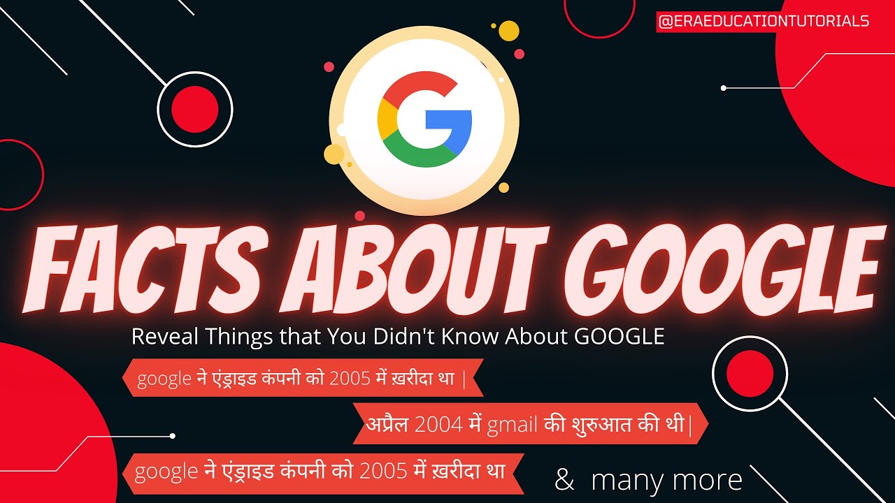Fact About Google | who is the real owner of google ? - YouTube