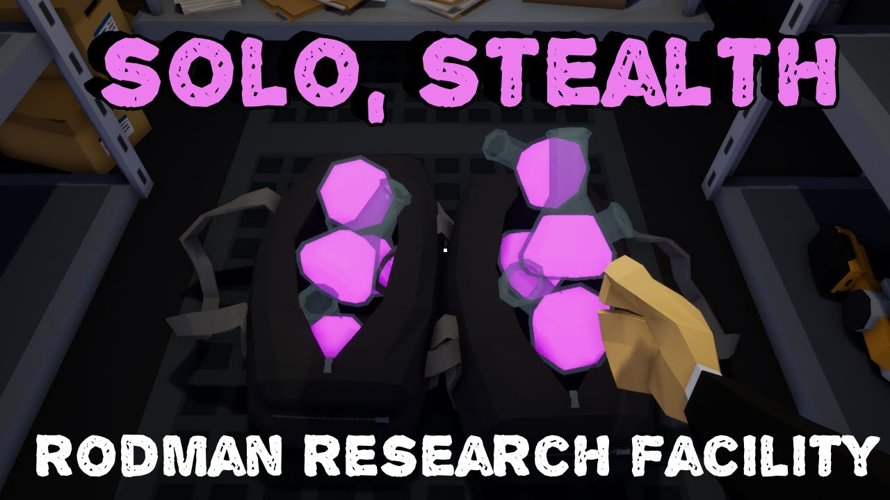 One Armed Robber - (Solo, Stealth) Rodman Research Facility - YouTube
