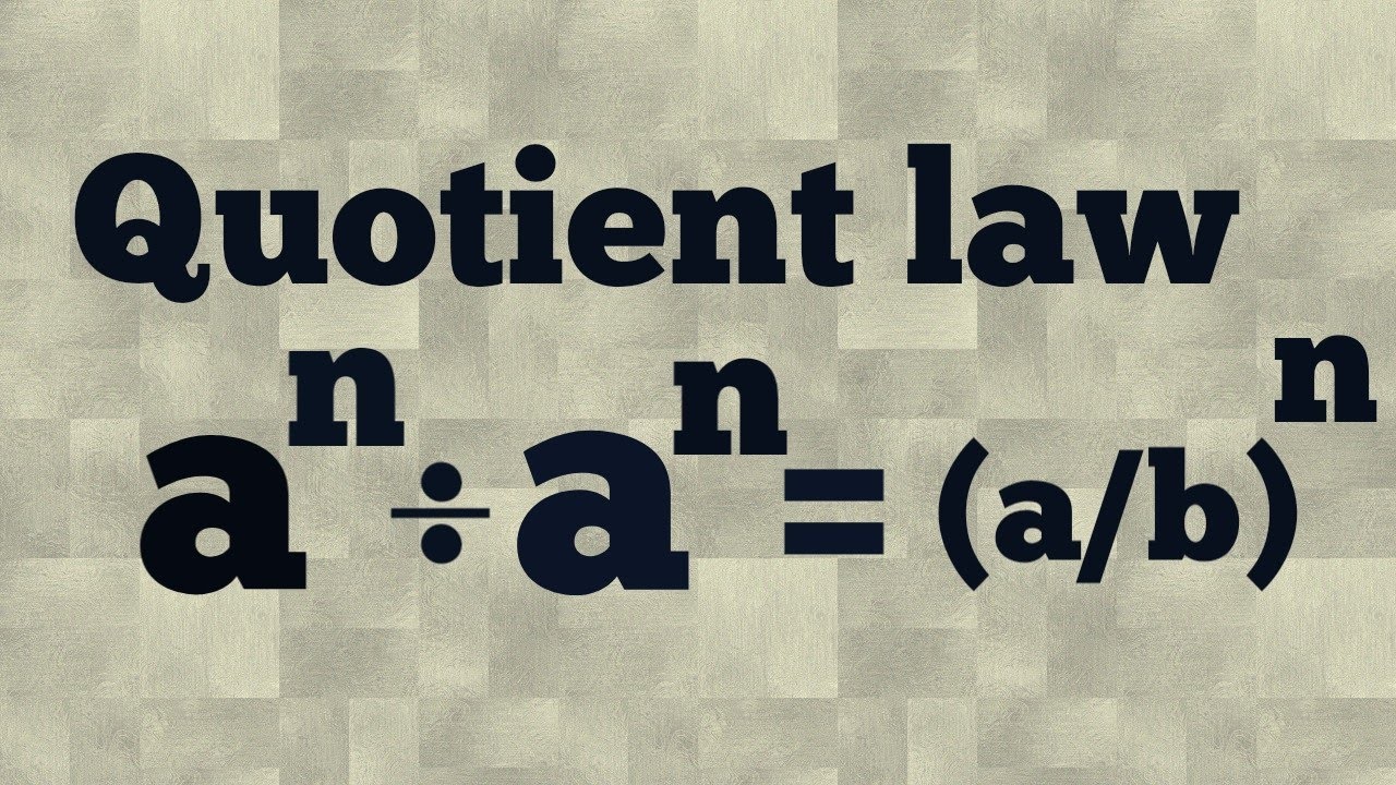 quotient law.#video #viral #easymaths #mathstricks #mathematics #maths ...