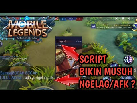INI APALAGI, SCRIPT BIKIN MUSUH JADI AFK ? - MOBILE LEGEND INDONESIA ...