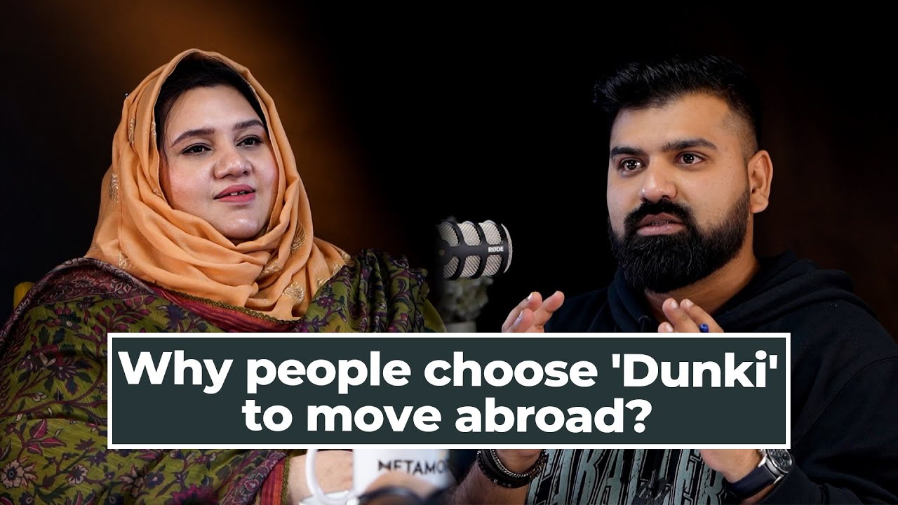 Why people choose 'Dunki' to move abroad? - YouTube