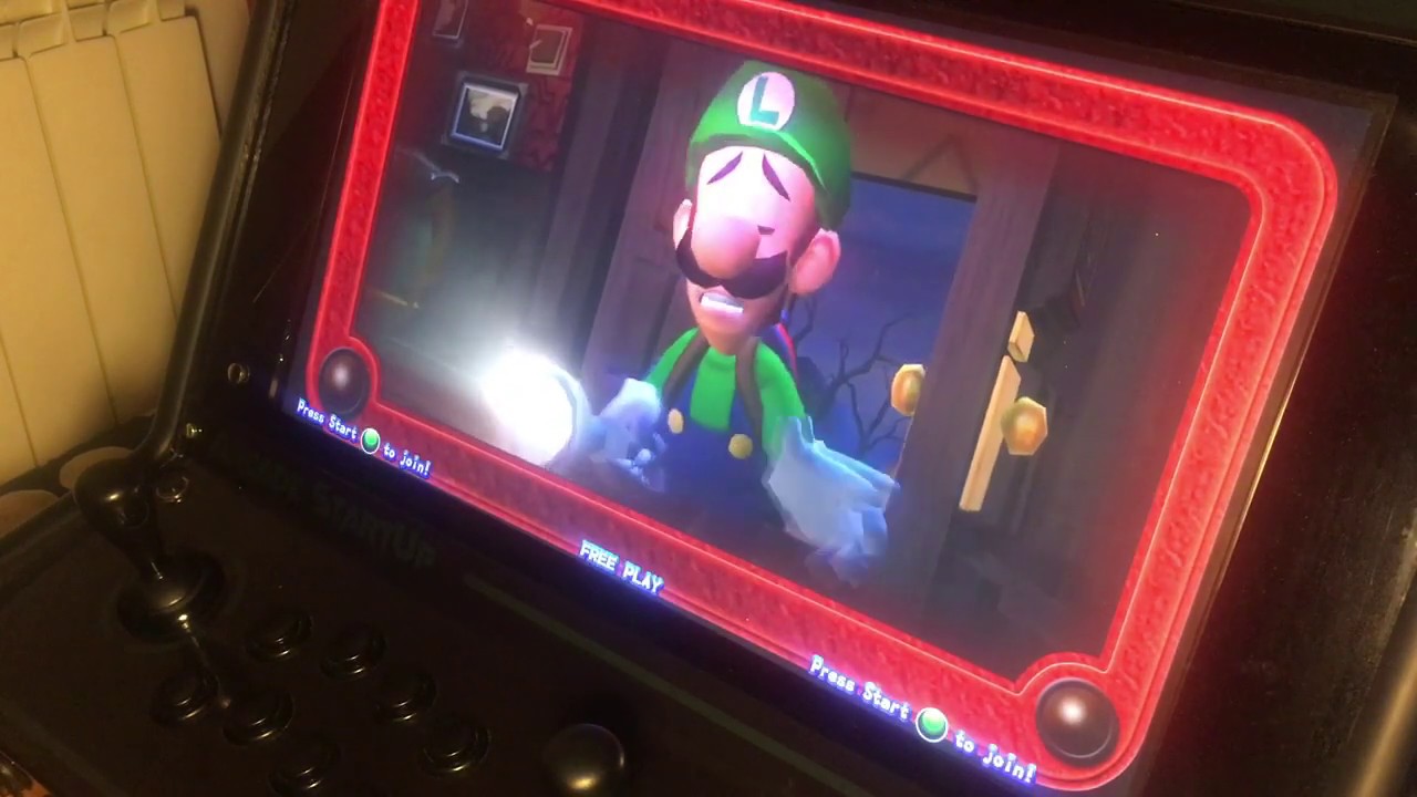 StartUp Arcade (GamePlay) - Teknoparrot - Luigi's Mansion Arcade - YouTube