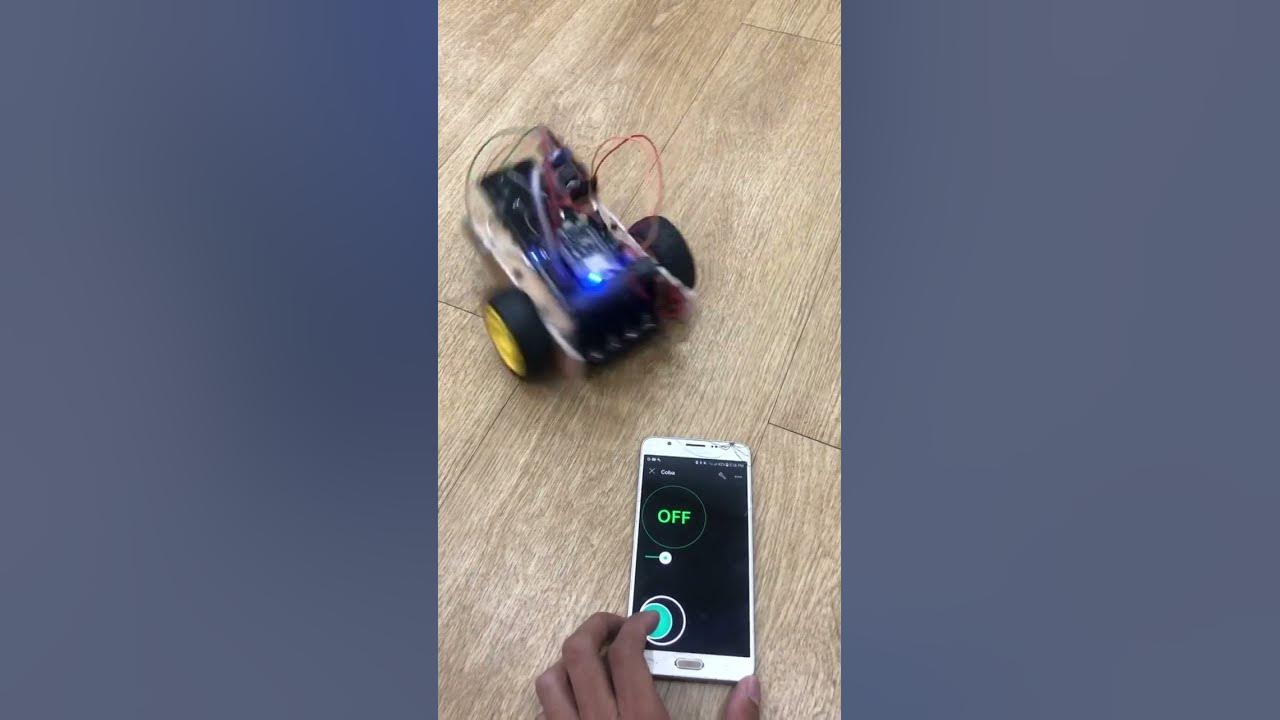 Rc Car Control Joystick Via Blynk Tutorials Arduinoproject Arduinoide Esp32 Iot