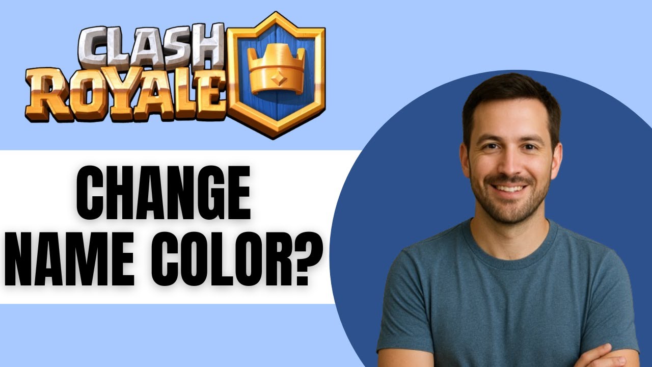 Can You Change The Color Of Your Name In Clash Royale - YouTube