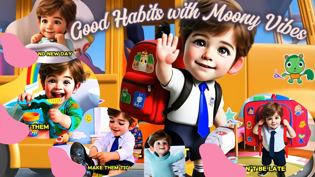 Daily Routine Song for Kids | Educational Rhyme for Morning Habits ...