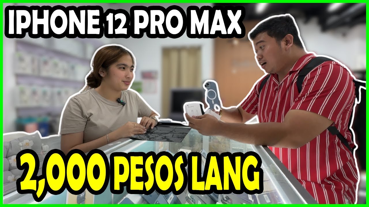 SAAN KO NGA BA NABILI IPHONE 12 PRO MAX BAKIT 2K LANG ?|| It's Me Jay-Em - YouTube
