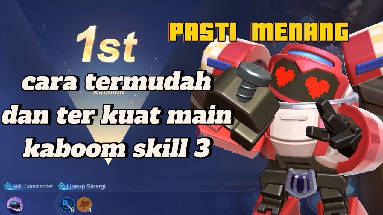tutorial dan cara main comander kaboom 3 magic chess. - YouTube