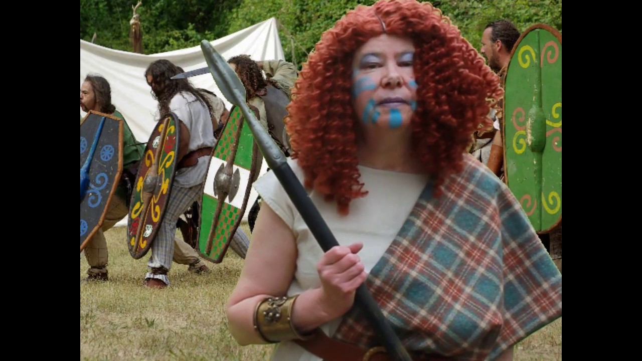 Boudicca prepares for battle - YouTube