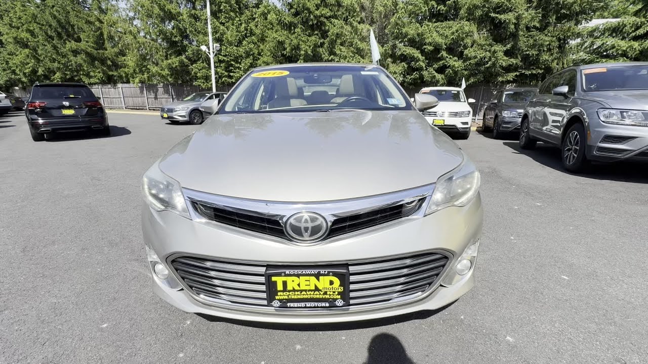 2015 Toyota Avalon Limited Rockaway, Morristown, Parsippany-Troy Hills ...
