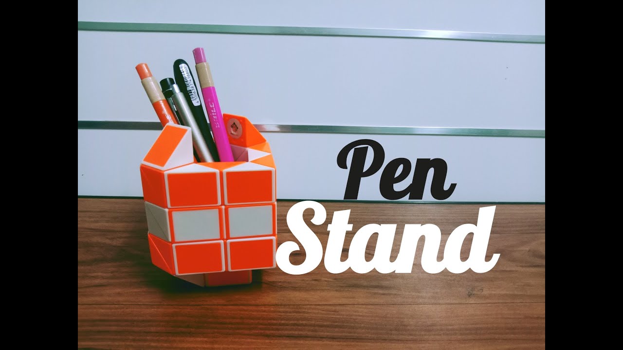 SNAKE CUBE| PEN STAND | (60 Wedges) | #2 - YouTube