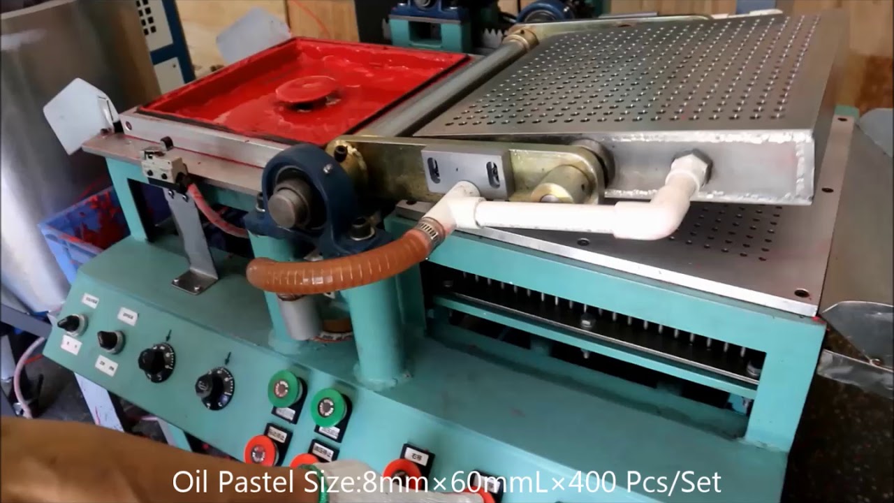 Oil pastel machine - YouTube