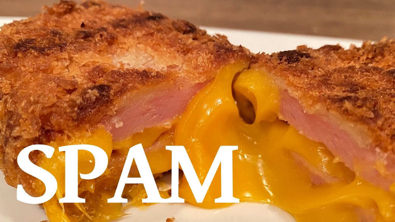 How to Enjoy SPAM in Japanese style - Melting Cheese SPAM - YouTube