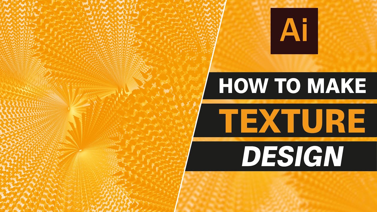 How to make texture design in illustrator | Adobe Illustrator | Graphic ...