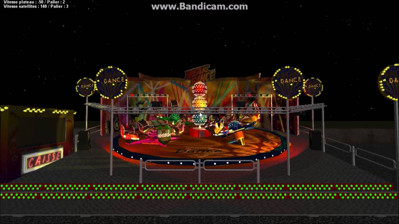Break dance 3D Simulation Ride Control - YouTube
