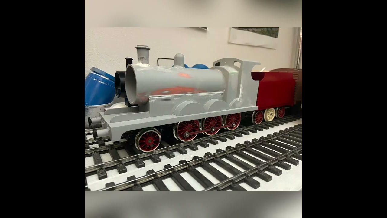 Gauge 1 James replica building video. Thomas the tank engine replica 1: ...